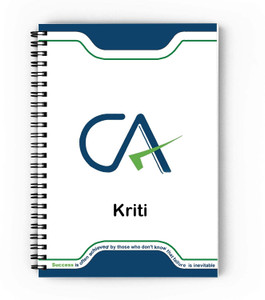 epheriwala CA Kriti / Notebook for Chartered Accountant A5 Diary ...