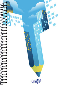 UNIGO Notebook A4 Notebook Unruled / Plain 300 Pages Price in India ...
