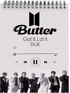 PARIVRIT Bts Army A4 Notebook Unrulled 160 Pages Price in India - Buy ...