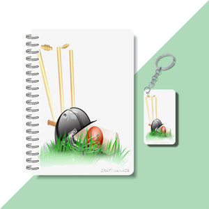 craft maniacs CRICKET 2024 NOTEBOOK COLLECTION A5 Diary RULED 160 Pages ...