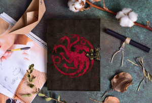 Warner Bros. GOT Theme Dragon Leather Diary A5 Journal Unruled 200 ...
