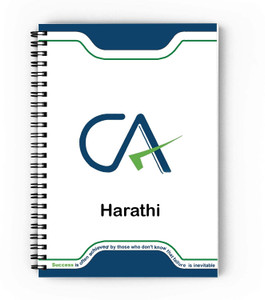 epheriwala CA Harathi / Notebook for Chartered Accountant A5 Diary ...