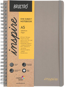 BRuSTRO Inspire 70 gsm ivory paper, Rounded corners, Perforated Sheets ...