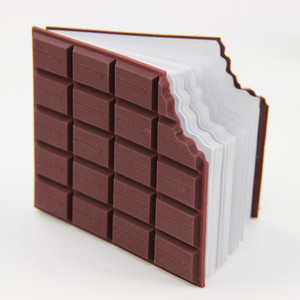 Komto Chocolate Shaped Notebook Pocket Diary with Chocolate Smell Memo ...