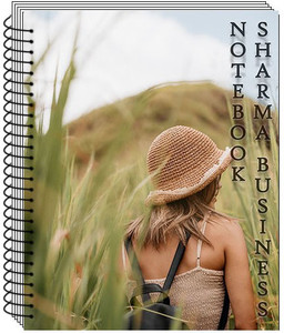 SHARMA BUSINESS A4 Size Spiral Notebook 200,Pages Unruled White Plain ...