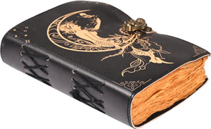 Bonjour Store Handicraft Blank Spell Book of Shadow with Lock Leather ...