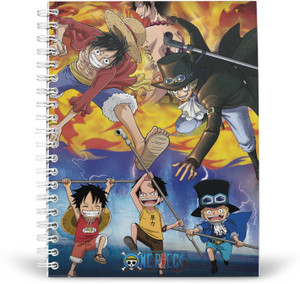 PurpleBees ONE PIECE DIARY YOUNG OLD PHOTO A5 Diary Unruled 160 Pages ...