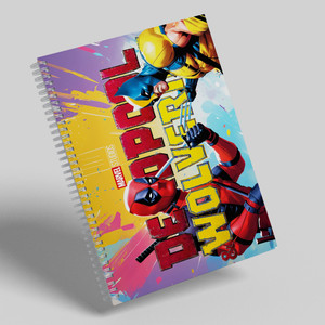 ARCPrint Deadpool and Wolverine A5 Notebook Lined 100 Pages Price in ...