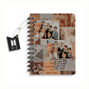 DI-KRAFT BTS Boys & Girls Printed Diary for Home and office use A5 ...