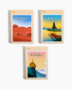 Camlin Unruled Notebooks (Soft Cover) Design & Pattern may Vary Spiral ...