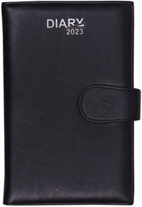 Global Diaries Premium '2023' Magnet Loop Lock New Year Diary A5 Diary ...