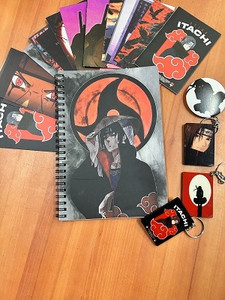 craft maniacs ITACHI UCHIHA GIFTING COMBO A5 Diary RULED 120 Pages ...