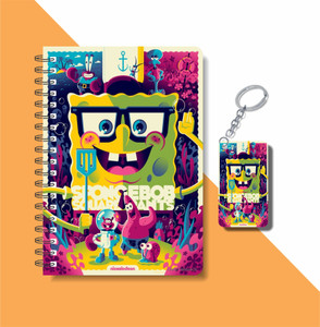 craft maniacs SPONGEBOB 2023 COLLECTION A5 Notebook RULED 160 Pages ...