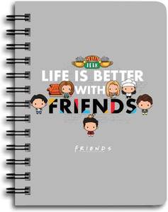 Warner Bros. Friends Theme Icon Wiro A5 Diary unruled 120 Pages Price ...