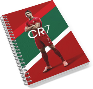 Pinklips Shopping Cristiano Ronaldo A5 Notebook Ruled 100 Pages Price ...