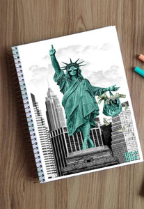 Studiesss Premium Quality A4 Notebook Unrulled 300 Pages Price in India ...