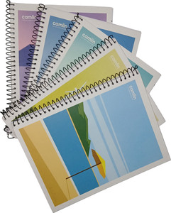 Camlin Spiral A5 Notebook Single line 180 Pages Price in India - Buy ...