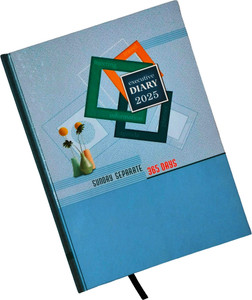 Excel Executive Style Month Cut Diary with Sunday Separate Page Regular ...
