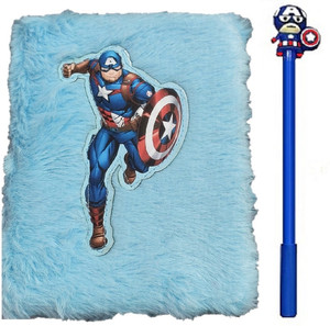 AuM Captain America Art Notebook with Pen Return/ Birthday Gift for ...