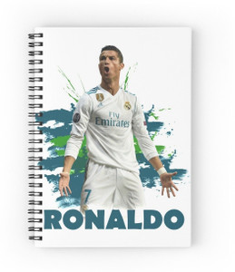 craft maniacs FOOTBALLER DIARY A5 Diary RULED 120 Pages Price in India ...