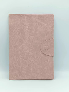 Gold Leaf A5 Rexine Flooring Button Lock Diary Note Book For Journal ...