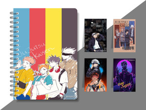 craft maniacs ANIME DIARY & 4 MAGNETIC BOOKMARKS A5 Diary RULED 160 ...