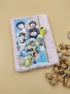 Paper Bear BTS A4 Diary ruled 70 Pages Price in India - Buy Paper Bear ...