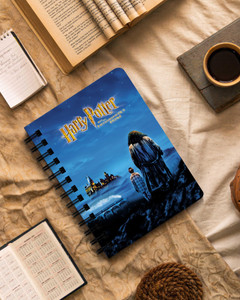 Warner Bros. Harry Potter Theme Frame Wiro A5 Diary Unruled 120 Pages ...