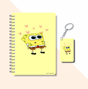 craft maniacs SPONGEBOB 2023 COLLECTION A5 Diary RULED 160 Pages Price ...
