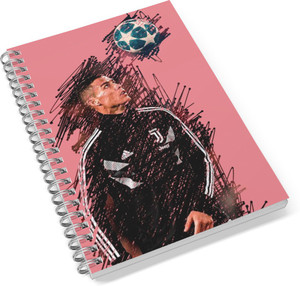 Pinklips Shopping Cristiano Ronaldo A5 Notebook Ruled 100 Pages Price ...