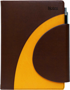 PLAN.A. DAY Omega Leather Premium cover Notebook, Smart magnetic ...