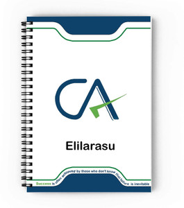 epheriwala CA Elilarasu / Notebook for Chartered Accountant A5 Diary ...