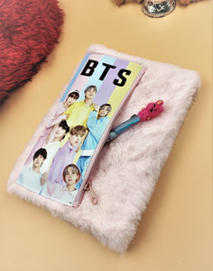 Paper Bear BTS A4 Diary ruled 70 Pages Price in India - Buy Paper Bear ...