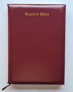 jitter jotter Register Diary A4 Brown 2023 Planner/Organizer A4 ...