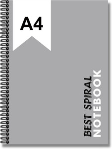 Best Spiral 2 A4 Notebook UNRULED 300 Pages Price in India - Buy Best ...