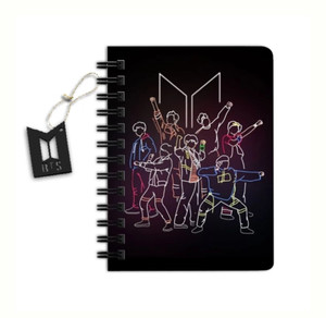 craft maniacs BTS 2023 NEW DIARY COLLECTION A5 Note Book RULED 160 ...