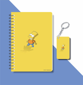 craft maniacs THE SIMPSONS A5 Diary RULED 160 Pages Price in India ...