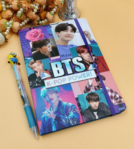 Paper Bear BTS Regular Diary single 60 Pages Price in India - Buy Paper ...