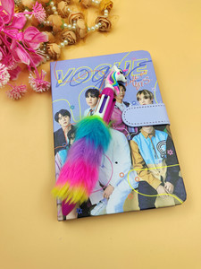 Paper Bear BTS A5 Diary Designer 80 Pages Price in India - Buy Paper ...