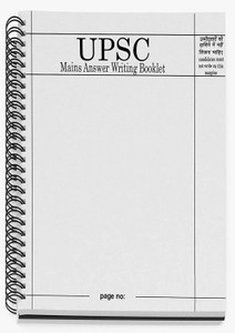 kawality upsc A4 Notebook spiral Mains Answer Writing Civil exam Notes ...