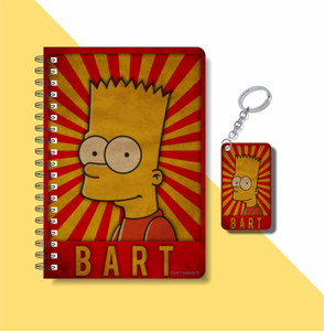 craft maniacs THE SIMPSONS A5 Diary RULED 160 Pages Price in India ...
