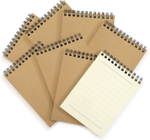 CLAPONE sprial notepad Heavy Duty Paper for School, College, Office ...