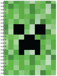 craft maniacs MINECRAFT NOTEBOOK COLLECTION A5 Diary RULED 160 Pages ...
