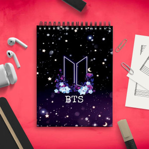 GUNGUN Bts Army A4 Notebook Unrulled 160 Pages Price in India - Buy ...