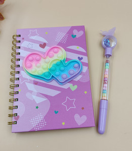 Paper Bear POP IT Spiral Dairy A4 Diary ruled 80 Pages Price in India ...