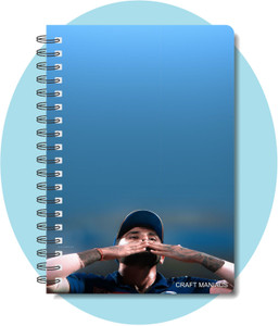 craft maniacs CRICKET 2024 NOTEBOOK COLLECTION A5 Diary RULED 160 Pages ...