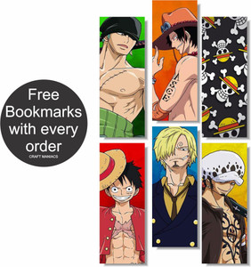 craft maniacs 2024 ONE PIECE DIARY & 6 FREEBIE BOOKMARKS A5 Notebook ...
