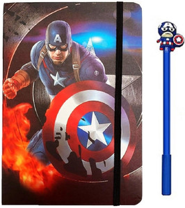 AuM Avengers Notebook with Pen Return/ Birthday Gift for Kids Regular ...