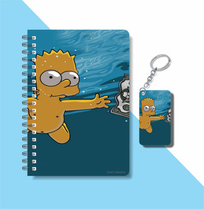 craft maniacs THE SIMPSONS A5 Diary RULED 160 Pages Price in India ...