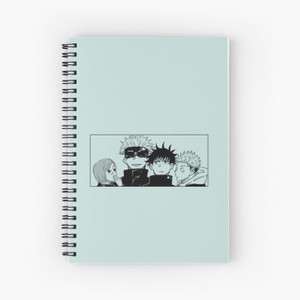 craft maniacs JUJUTSU KAISEN NOTEBOOKS A5 Notebook RULED 160 Pages ...